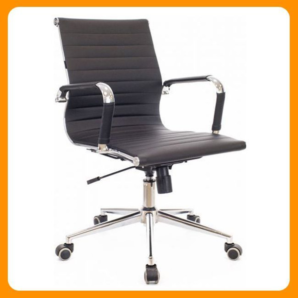 Кресло для персонала Everprof Leo T обивка из экокожи, макс. нагрузка 120 кг, каркас монолитный ...