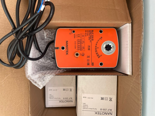 Электропривод с возвратной пружиной Nanotek BLF 230 B купить на OZON по ...