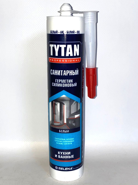 Силиконовый Герметик Tytan Professional, Для ванн, белый - купить по ...