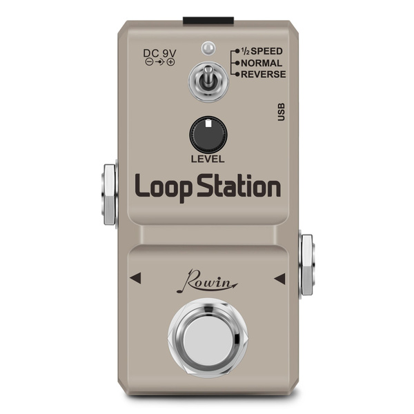 Rowin LN-332S Loop Station 48K Looper Pedal Unlimited Overubs 10 ...