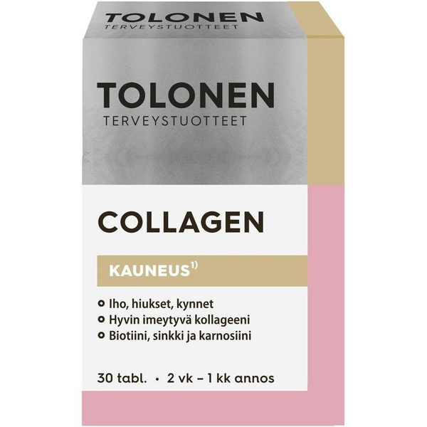 Коллаген Tolonen Collagen 30 табл. - купить с доставкой по выгодным ...