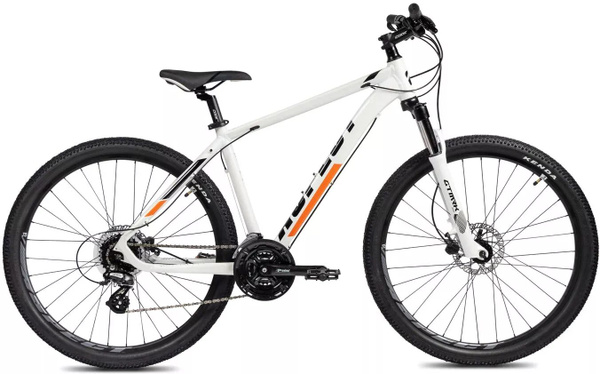 Велосипед ASPECT Legend 27,5"-23г., 20" белый-оранжевый - купить по ...