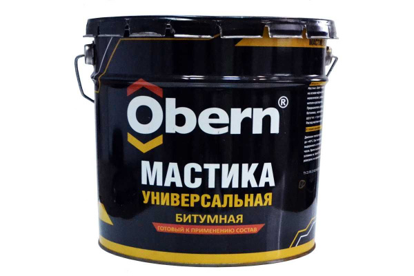 Мастика гидроизоляционная Obern 15 кг - купить по низким ценам в ...