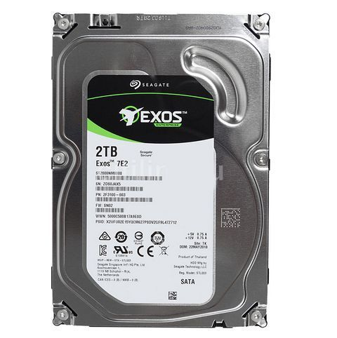 2 ТБ Внутренний жесткий диск Seagate Exos 7E2 (ST2000NM0008 ...