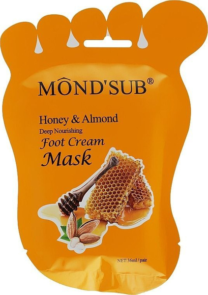 Mondsub Маска-гольфы для ног Питательная и разглаживающая, 80 мл купить ...