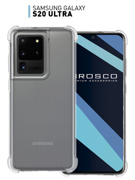 Противоударный силиконовый чехол ROSCO для Samsung Galaxy S20 Ultra ...