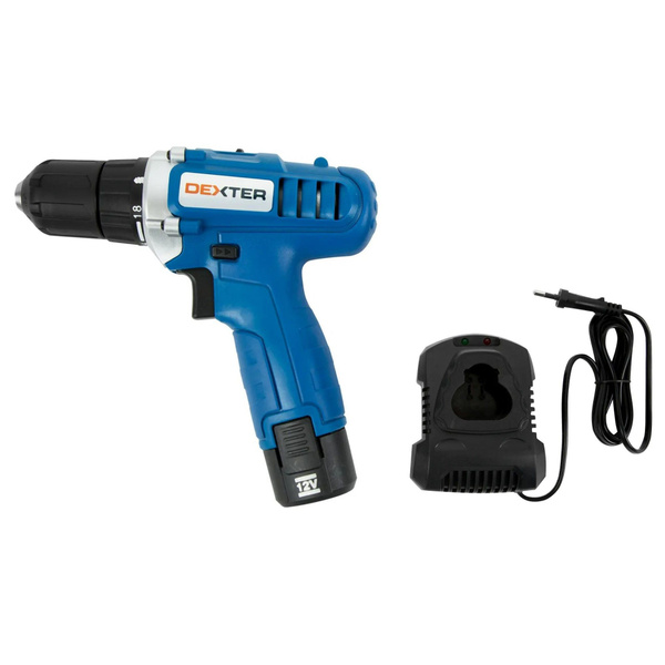 Дрель аккумуляторная Dexter ML-CD62-120S, 12 В Li-ion 1.5 Ач - купить в интернет-магазине OZON с ...