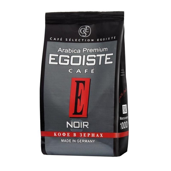 EGOISTE Кофе в зернах Noir, 1 кг купить на OZON по низкой цене (1750904165)