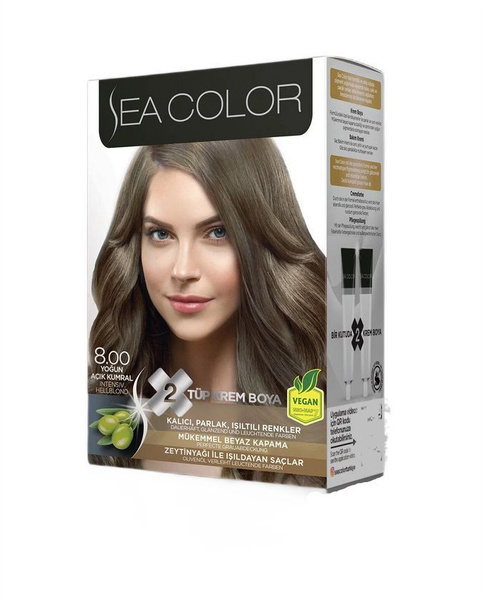 SEA COLOR Краска для волос, 300 мл - купить с доставкой по выгодным ...