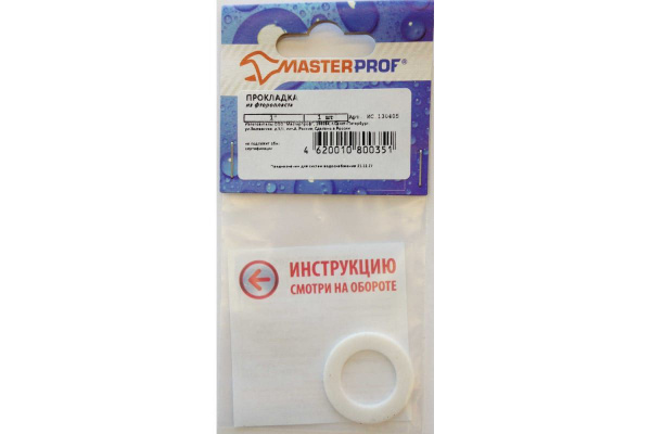 Прокладка из фторопласта MasterProf 1", 15529744 - купить по выгодной цене в интернет-магазине ...