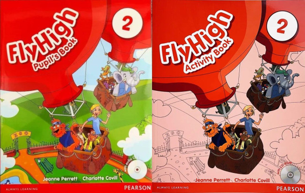 FlyHigh 2 Комплект: Учебник + рабочая тетрадь - купить с доставкой по выгодным ценам в интернет ...