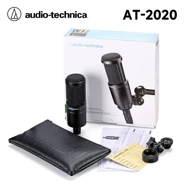 Микрофон универсальный Audio-Technica AT2020 - купить по выгодной цене ...