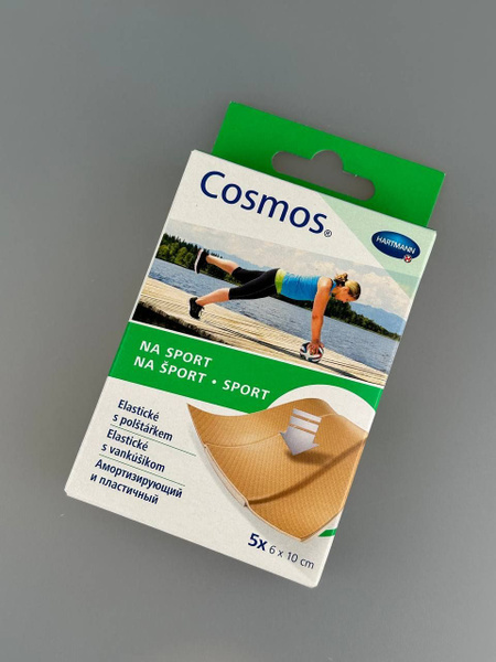 COSMOS Sport Пластыри амортизирующие защищающие на рану 6х10мм - 1 ...