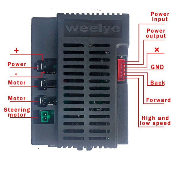 Weelye RX30 24V 7-контактный контроллер и пульт дистанционного ...
