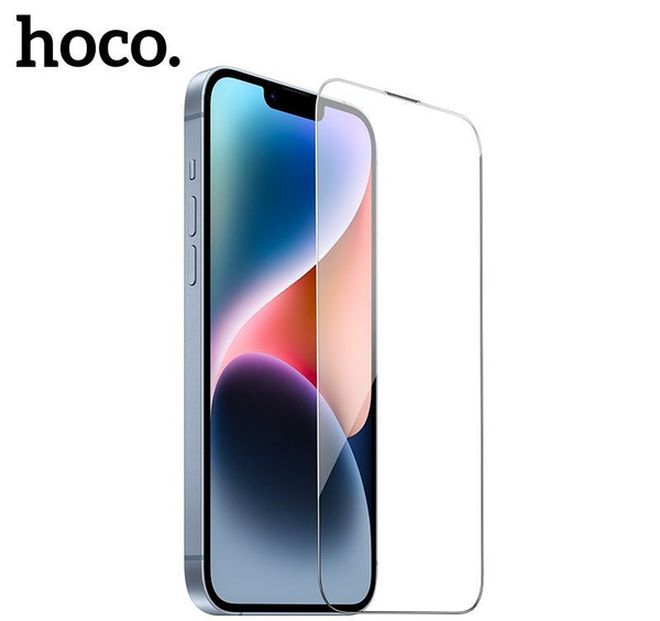 Защитное стекло 3D HOCO A34, для iPhone 14/13/13 Pro, черный - купить с ...