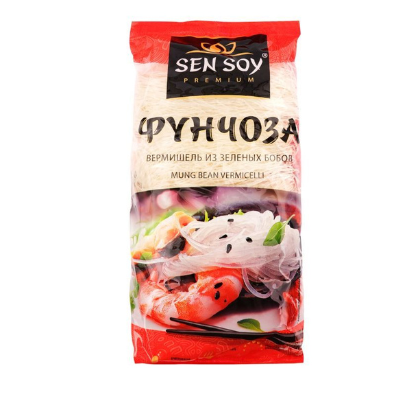 Вермишель SEN SOY Premium Фунчоза, 200г. 3 штуки - купить с доставкой по выгодным ценам в ...
