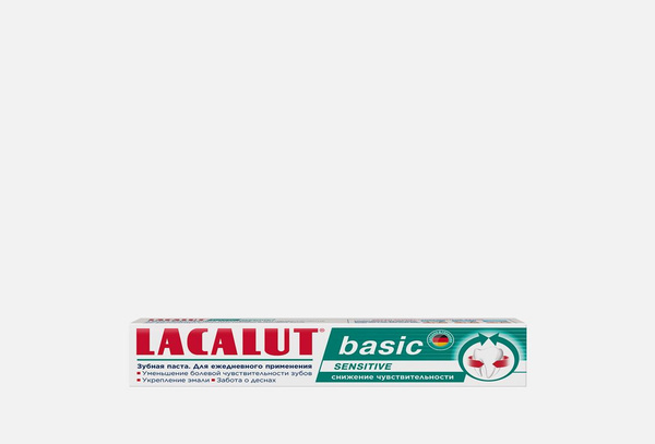 Зубная паста LACALUT, sensitive 1 мл - купить с доставкой по выгодным ...