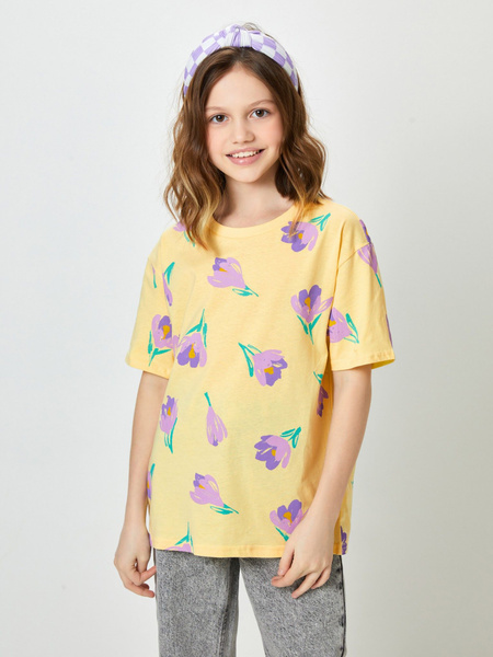 Футболка Acoola, размер 134, цвет желтый, хлопок 100% - купить по выгодной цене в интернет ...