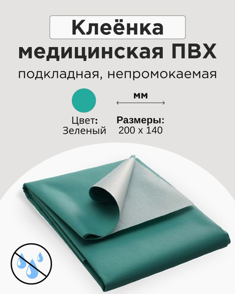 Клеенка медицинская подкладная ПВХ - купить с доставкой по выгодным ...