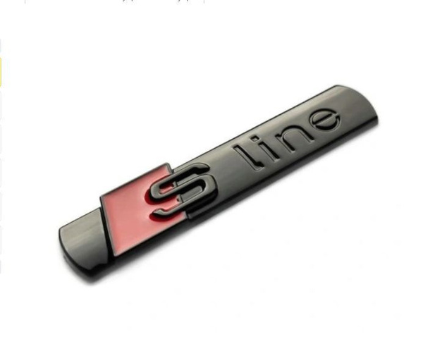 Металлический шильдик S-LINE; Эмблема на крыло; audi s line; - купить ...