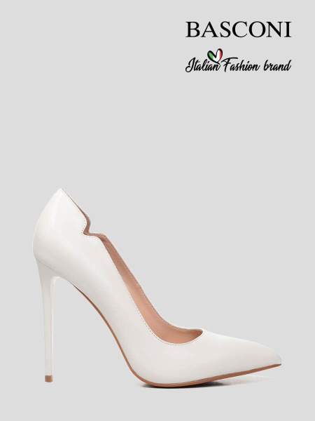 Туфли Женский BASCONI Натуральная кожа, размер 35 Шпилька 6 лодочки Италия Без застёжки ...