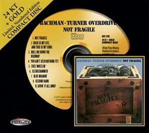 CD Audio CD Bachman Turner Overdrive: Not Fragile (Limited Edition / 24 ...