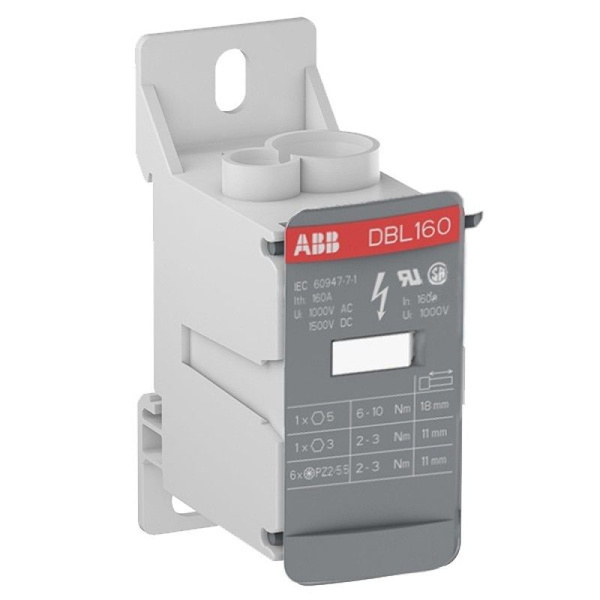 Распределительный блок DBL160 8 контактов 160А ABB (АББ) - купить по ...