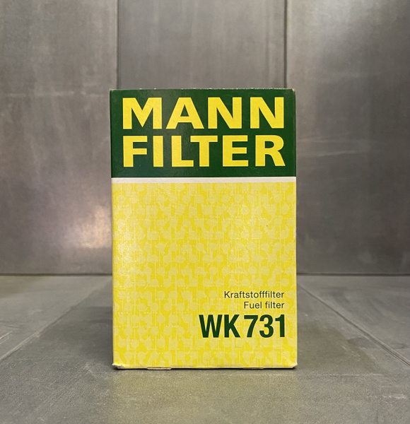 Топливный фильтр MANN FILTER WK 731 Фильтр топливный - купить по ...