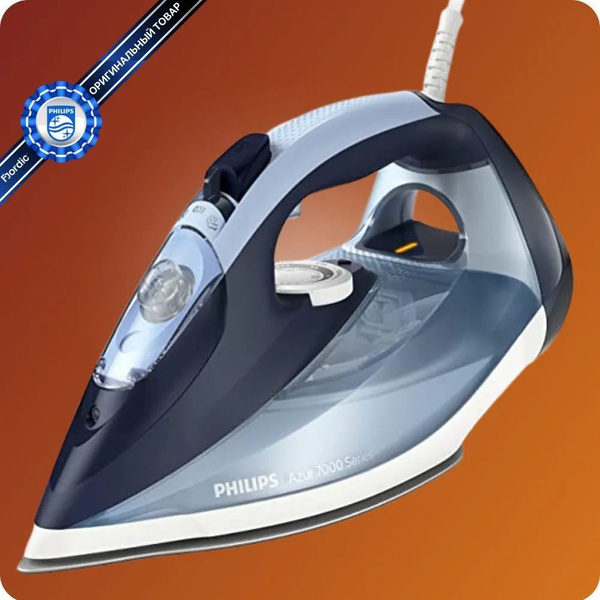 Паровой утюг Philips Azur DST7020/20, Cиний купить на OZON по низкой ...