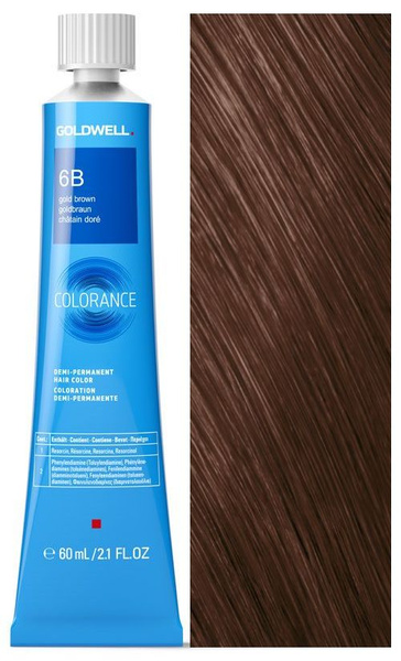 Goldwell Colorance 6B коричневый золотистый 60 мл - купить с доставкой ...