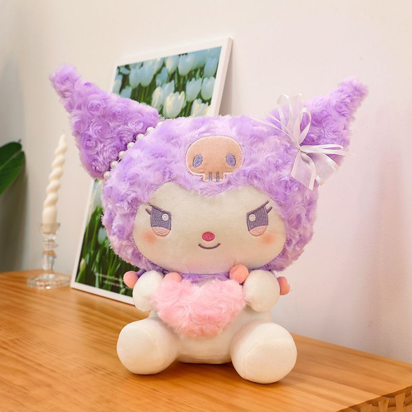 Большая Мягкая игрушка Куроми 35 см Kuromi аниме - купить с доставкой ...