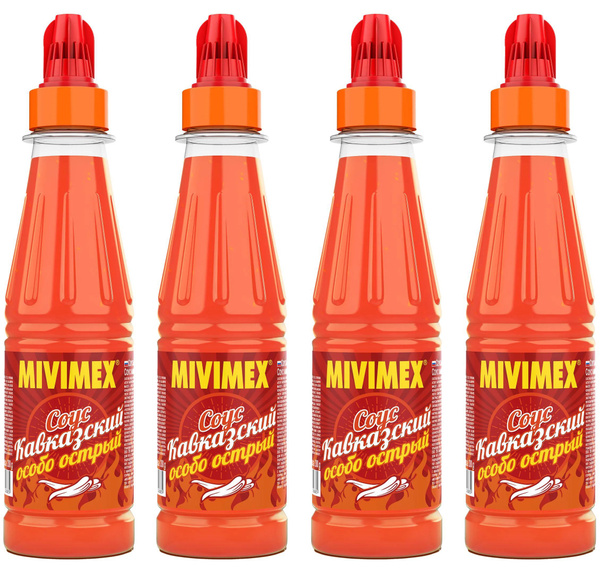 Соус острый Mivimex Кавказский, 4 уп по 200 г - купить с доставкой по ...