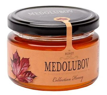Мед Чернокленовый жидкий, 250 мл (Медолюбов) - купить с доставкой по ...