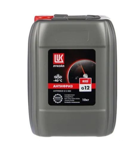 Антифриз Лукойл (Lukoil) G12 RED, Готовый раствор купить по выгодной цене в интернет-магазине ...