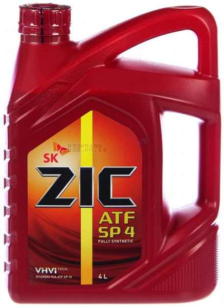 Масло трансмиссионное ZIC DEXRON ATF SP 4 4 л (Корея) - купить по выгодной цене в интернет ...
