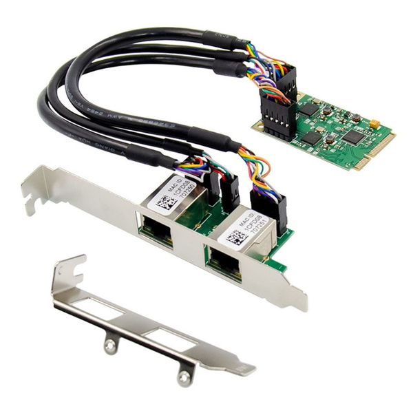Mini PCIe RTL8111F Двухпортовая карта Gigabit Ethernet - купить с ...