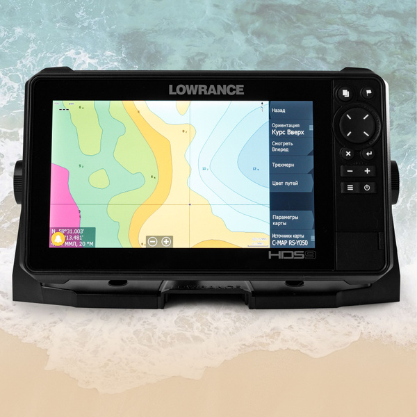 Эхолот-картплоттер Lowrance HDS 9 live с русским меню и защитной ...