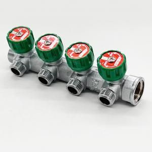 Коллектор для Водоснабжения TIM - ZEISSLER 1"Х 3/4" на 4 выхода ...