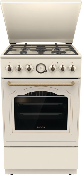 Плита комбинированная Gorenje GKS5B70CLI бежевый, отдельностоящая ...