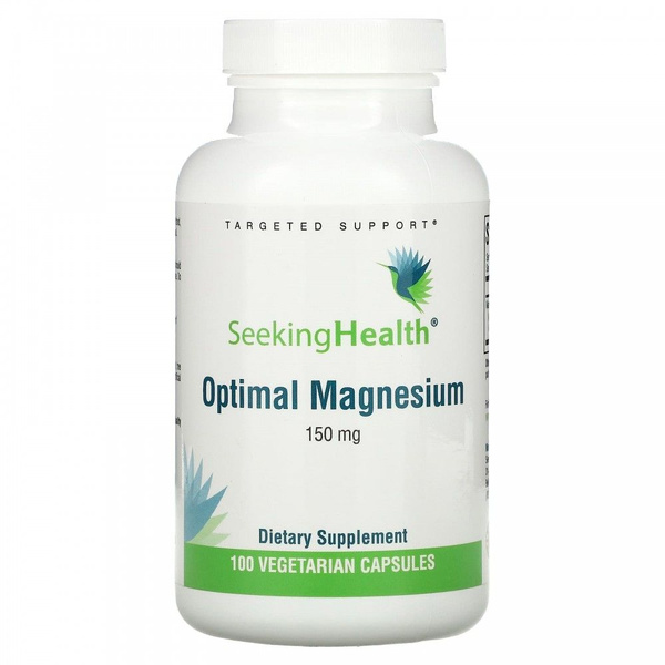 Seeking Health, Optimal Magnesium, 150 мг, 100 вегетарианских капсул ...