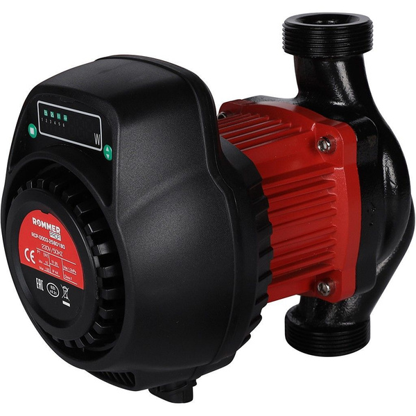 Циркуляционный насос ROMMER PROFI ER 25/80-180, 220 л/мин купить c доставкой на OZON по низкой ...
