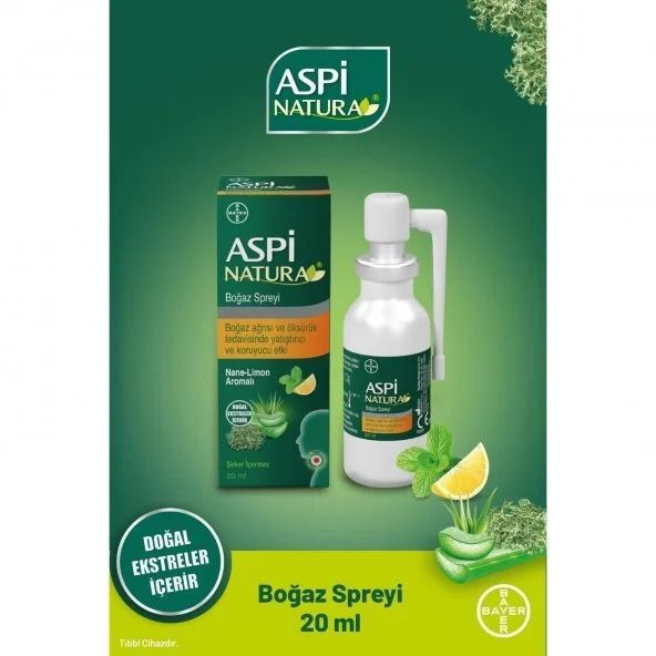 Bayer Aspi Natura 20 мл от кашля и боли в горле у детей - купить с ...