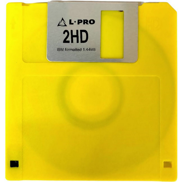 FD-HD-L-PRO-ОЕМ Дискета Real PRO 1,44 Мб 3,5" дюйма HD пластик (1 штука ...