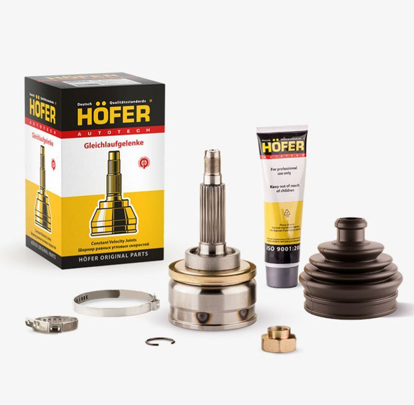 Шрус наружний (24 шлица) БЕЗ АБС "HOFER" для ВАЗ LADA 2123 Нива Шевроле ...