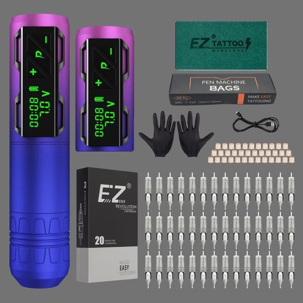 EZ P2S KIT Wireless Tattoo Machine (Беспроводная тату машинка) Красный ...