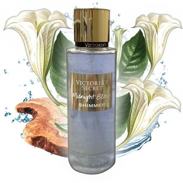 Victoria's Secret Midnight Bloom Shimmer Парфюмированный мист 100 мл ...