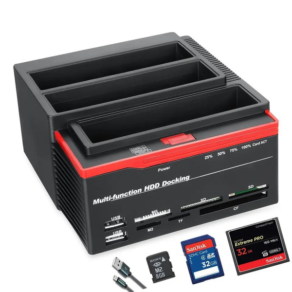 Док-станция для внешних жестких дисков USB 2.0 к SATA - купить с ...