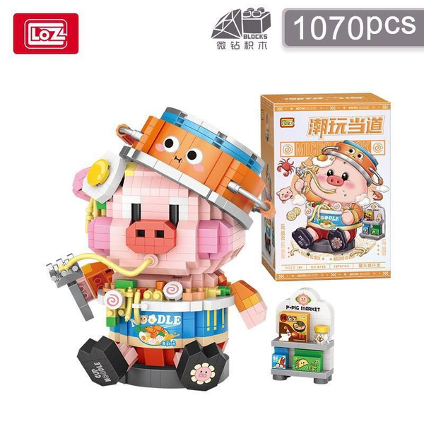 Конструктор LOZ 8135_MK Свинка с каструлькой купить на OZON по низкой цене (1701749798)