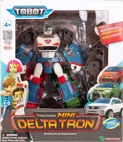 Робот Трансформер Tobot, Мини Тобот ДЕЛЬТАТРОН, Young Toys, 301058 ...