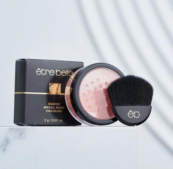 Etre Belle Diamond Mineral Powder Легкие минеральные румяна для лица с ...